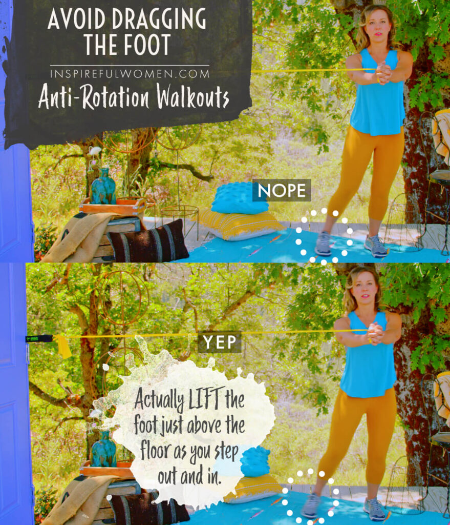 Anti Rotation Walkouts - Inspireful Women