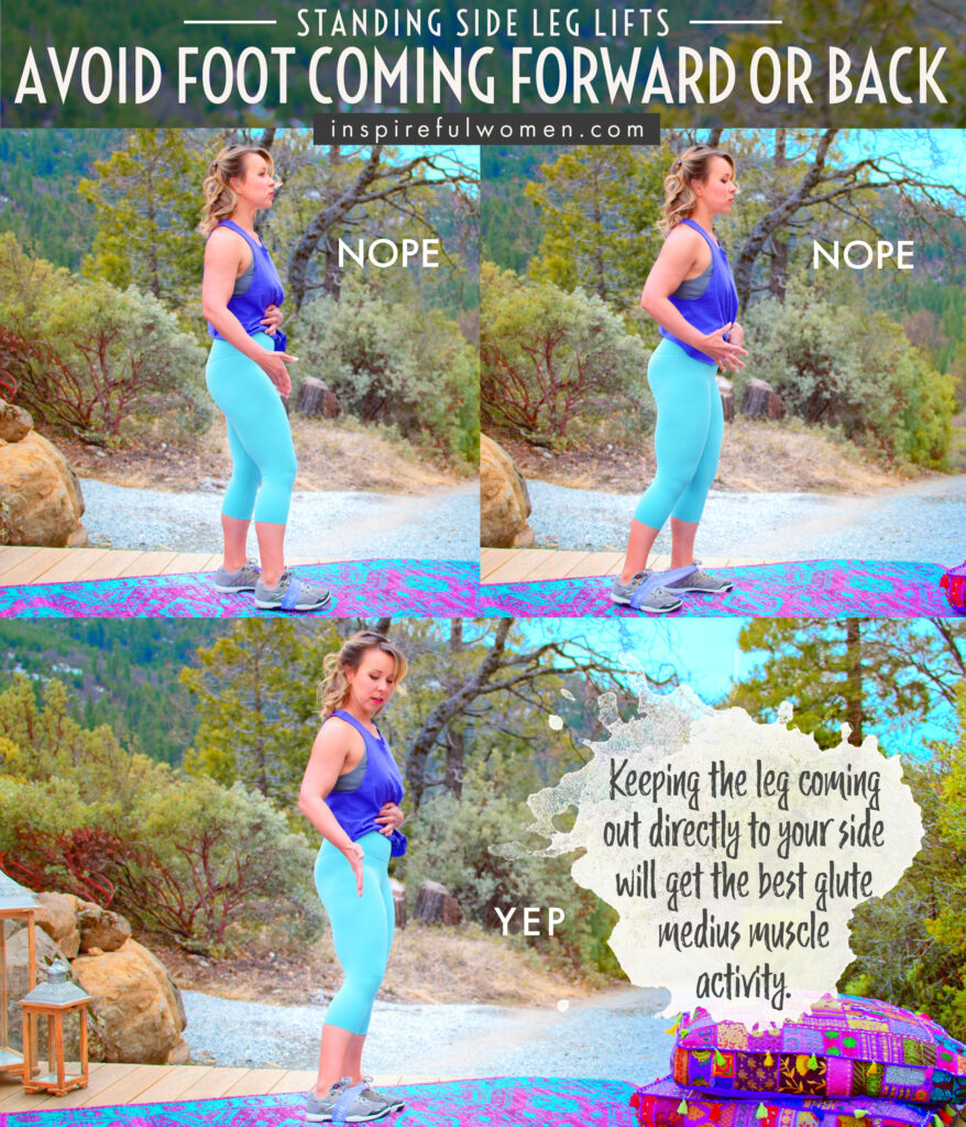 Standing Side Leg Lifts - Inspireful Women
