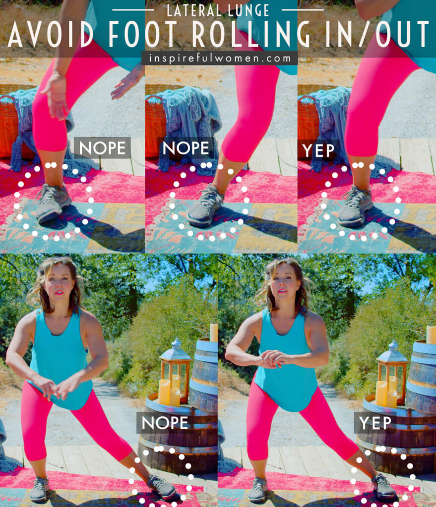 Side Lunge – Lateral Slide - Inspireful Women