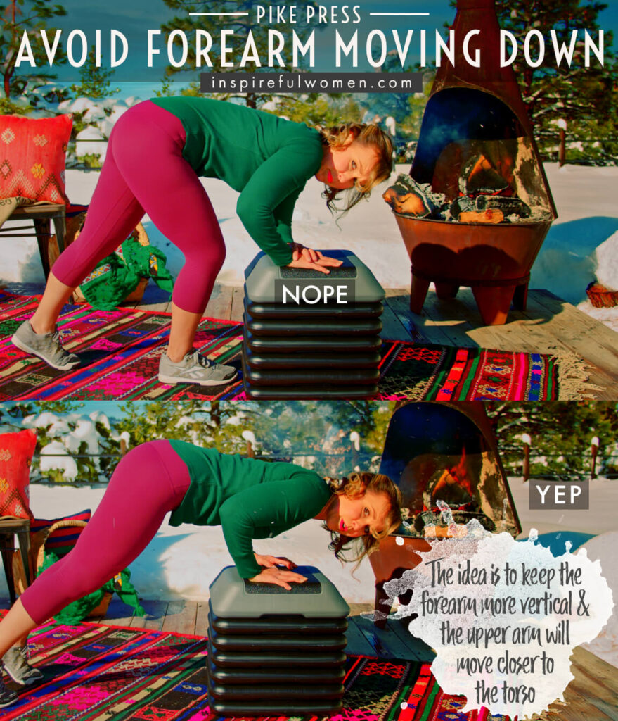 Pike Press – Tricep Extension - Inspireful Women