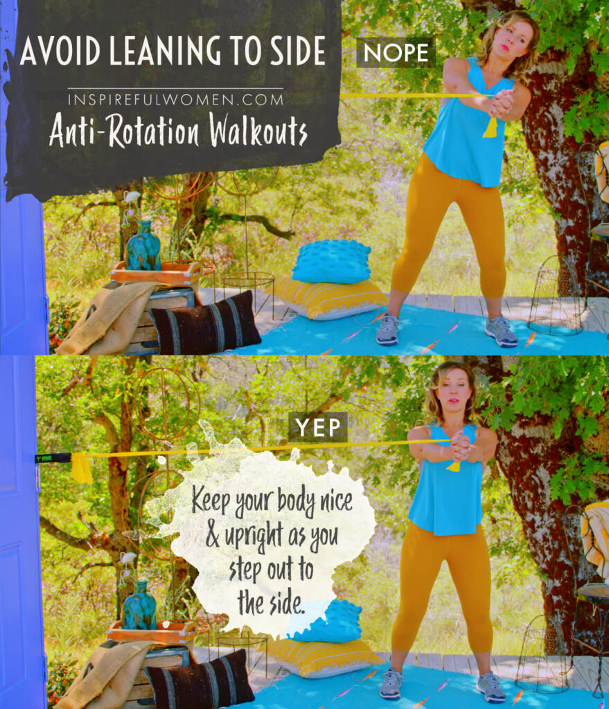 Anti-Rotation Step Outs - Inspireful Women
