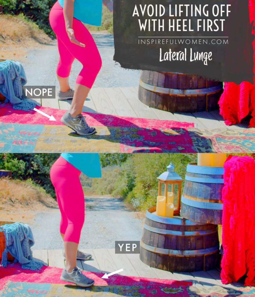 Side Lunge – Lateral Slide - Inspireful Women