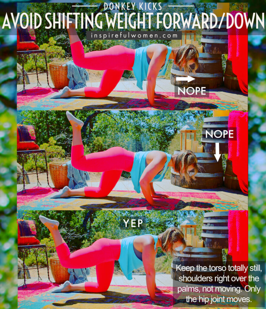 Standing Donkey Kicks - Inspireful Women