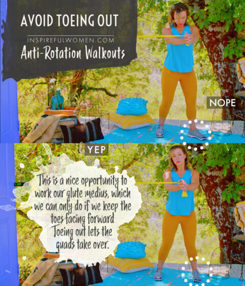 Anti Rotation Walkouts - Inspireful Women