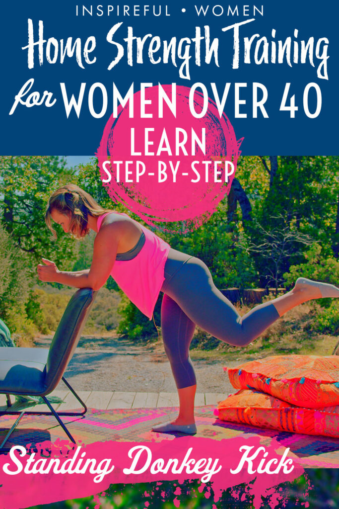 Standing Donkey Kicks - Inspireful Women