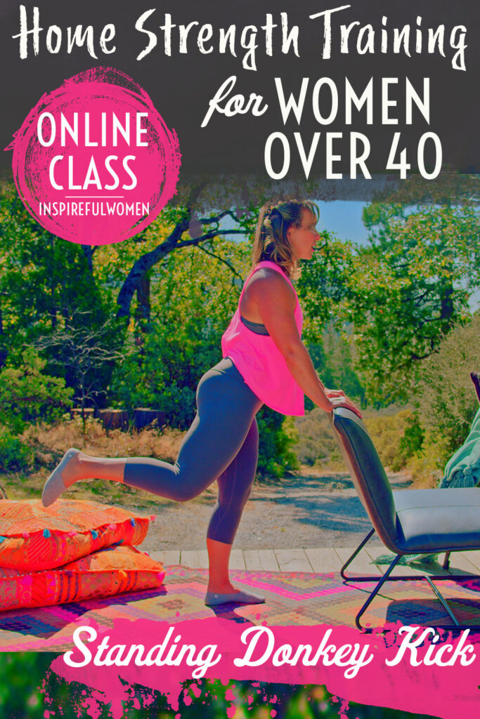 Standing Donkey Kicks - Inspireful Women