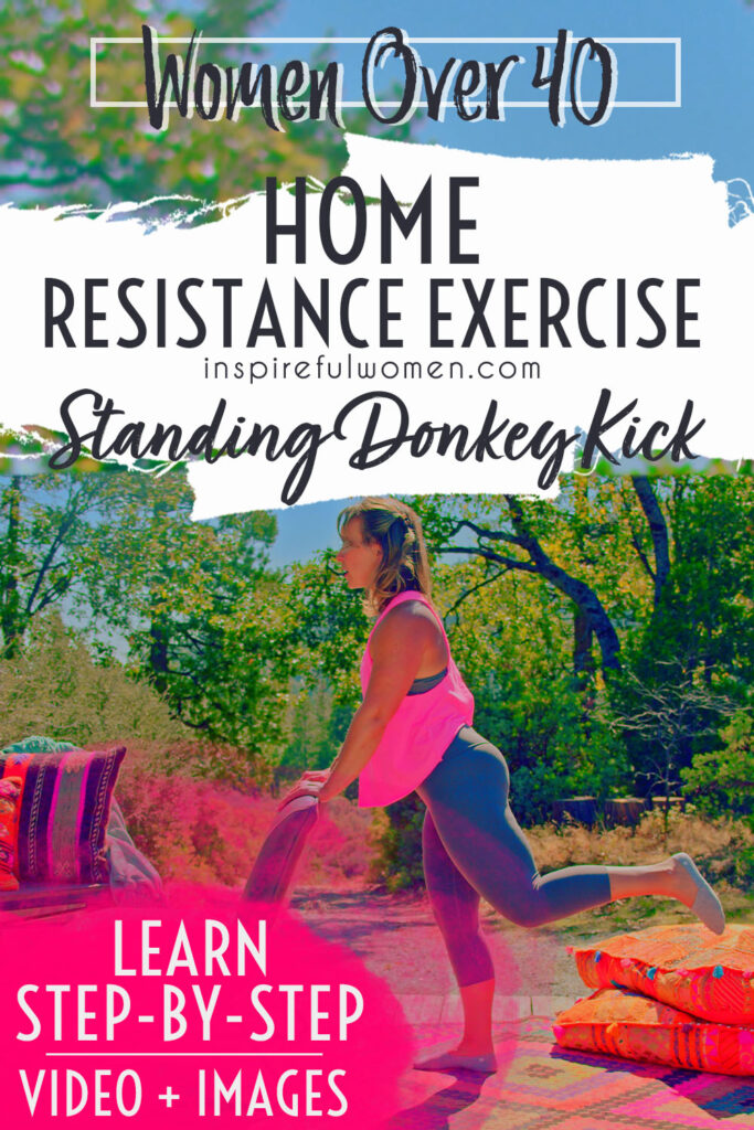 Standing Donkey Kicks - Inspireful Women