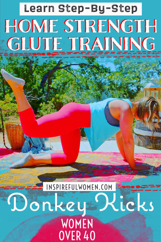 Bodyweight Donkey Kicks - Inspireful Women