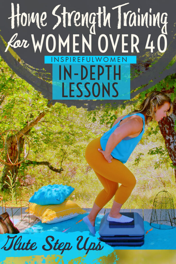 Glute Focused Step Ups - Inspireful Women