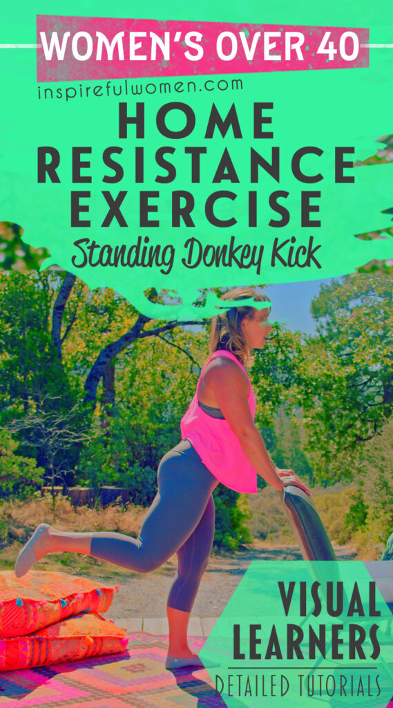 Standing Donkey Kicks - Inspireful Women