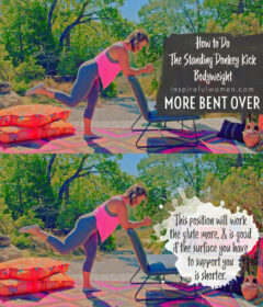 Standing Donkey Kicks - Inspireful Women