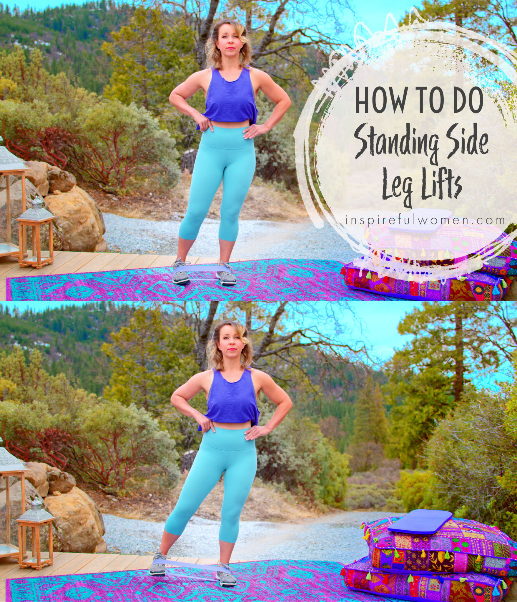 Standing Side Leg Lifts - Inspireful Women