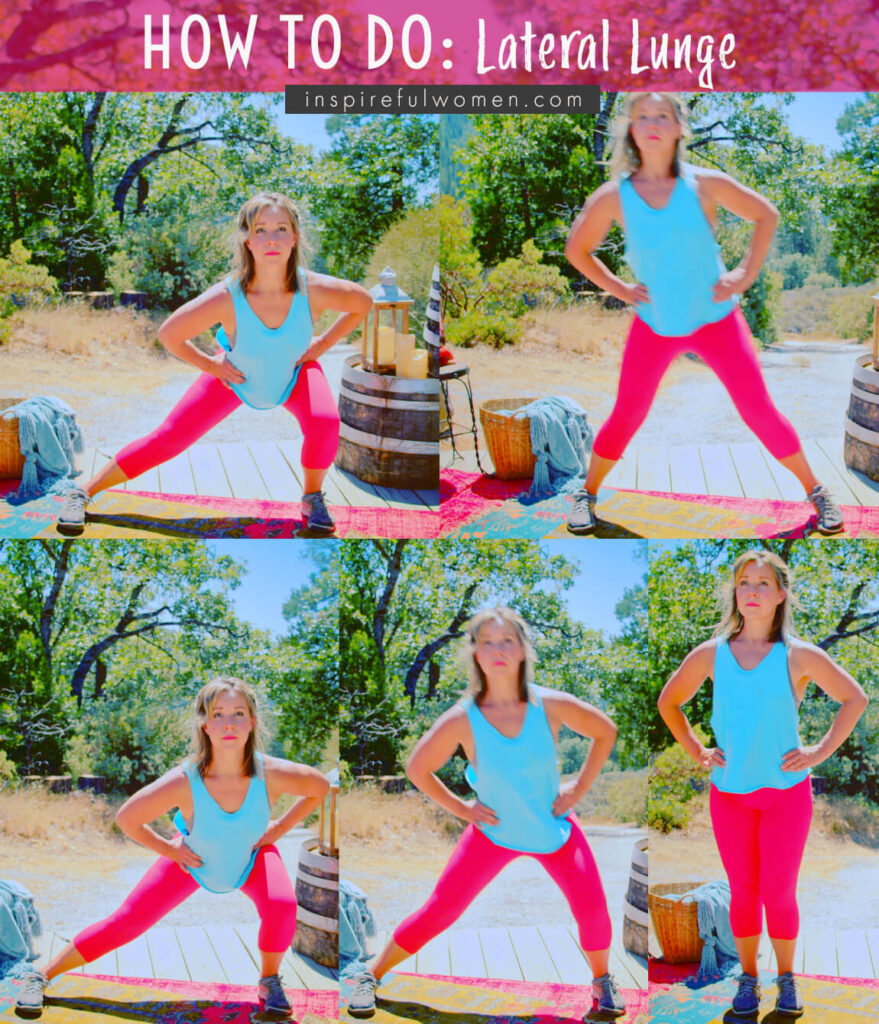 Side Lateral Lunge - Inspireful Women