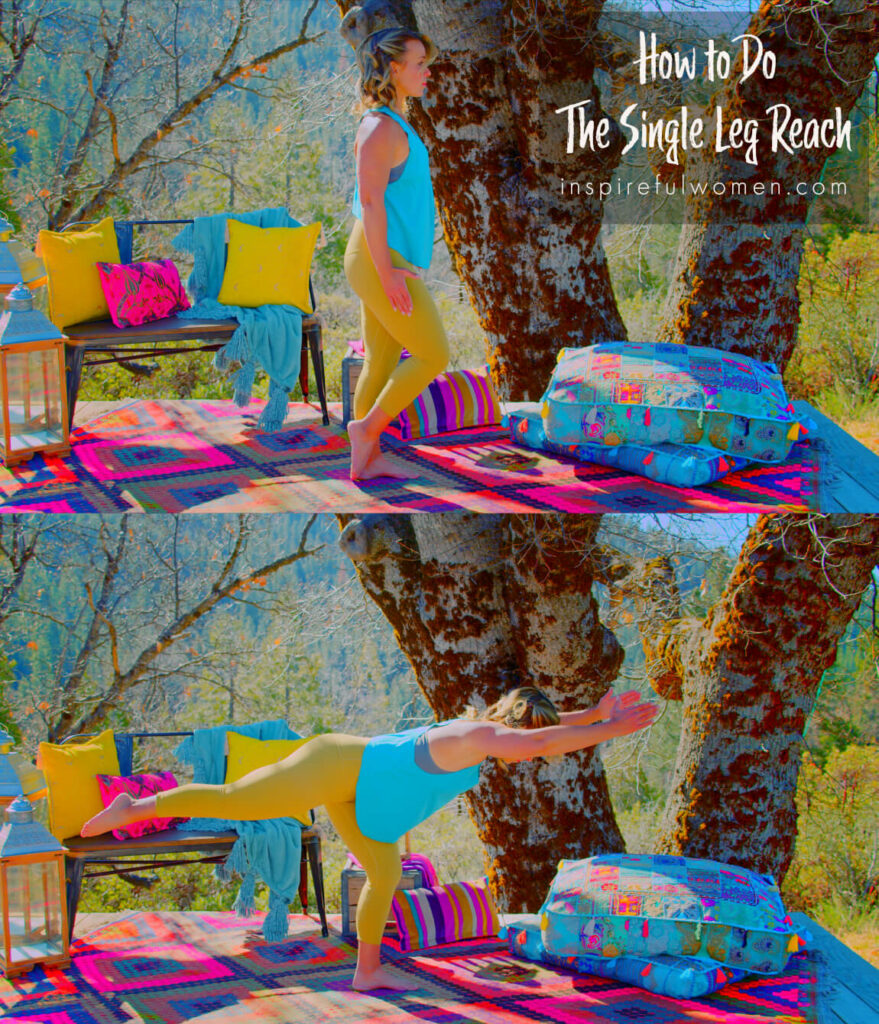 Bodyweight Single Leg Reach - Inspireful Women