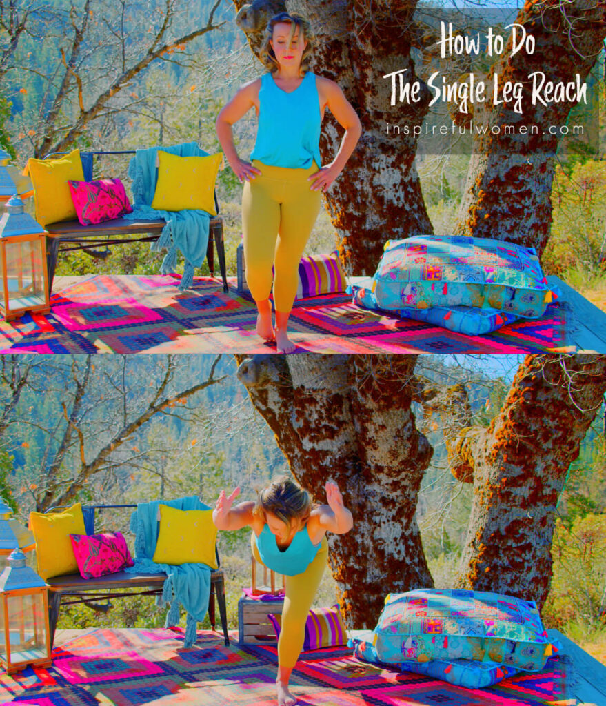 Bodyweight Single Leg Reach - Inspireful Women