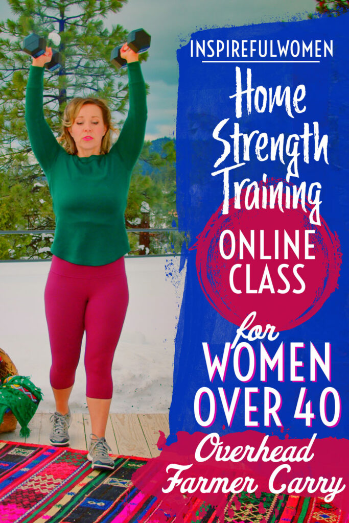 Overhead Farmer Carry - Inspireful Women