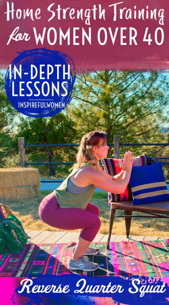 Reverse Quarter Squat - Inspireful Women