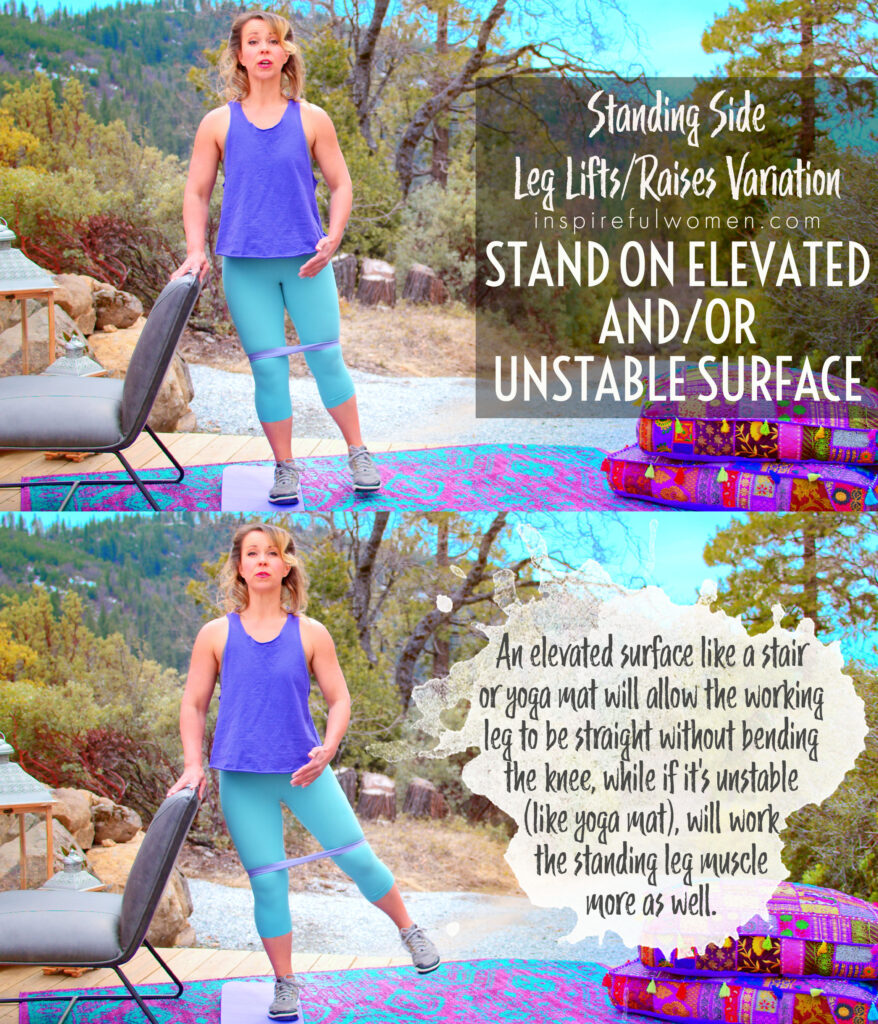 Standing Side Leg Lifts - Inspireful Women