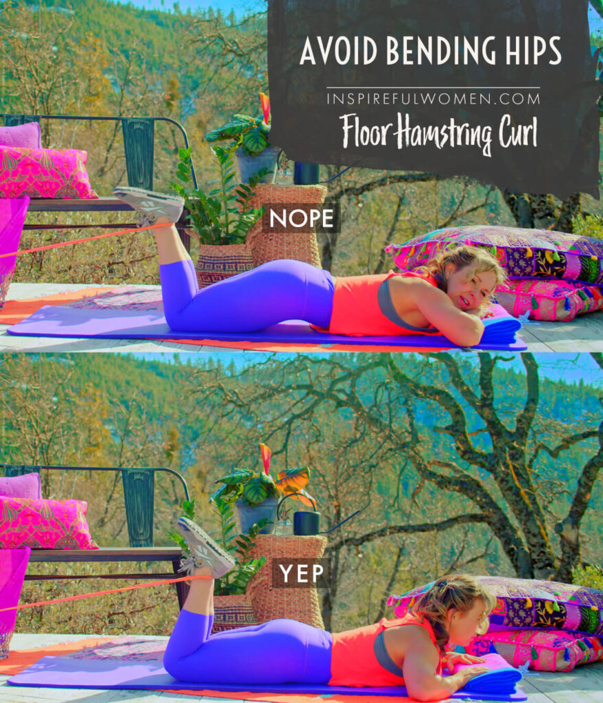 Double Leg Prone Lying Hamstring Curl - Inspireful Women