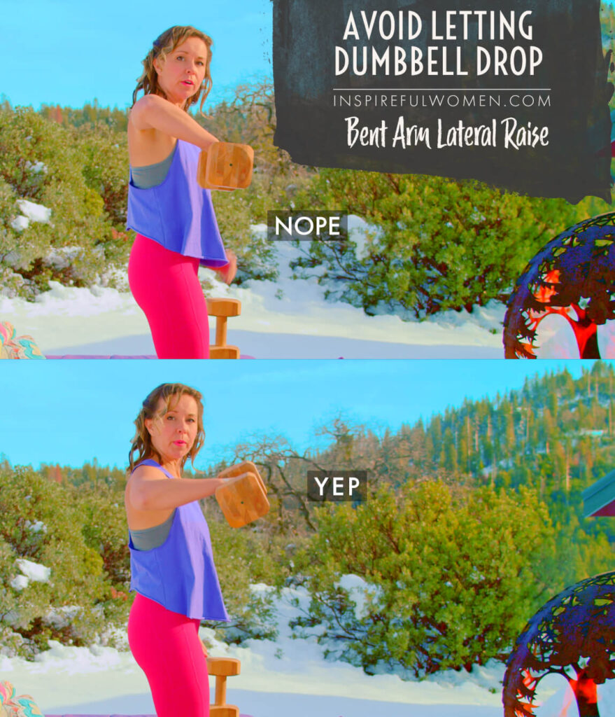 Bent Arm Lateral Raise - Inspireful Women