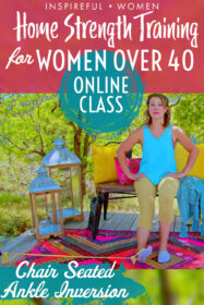 Chair Seated Ankle Inversion – Long Band - Inspireful Women