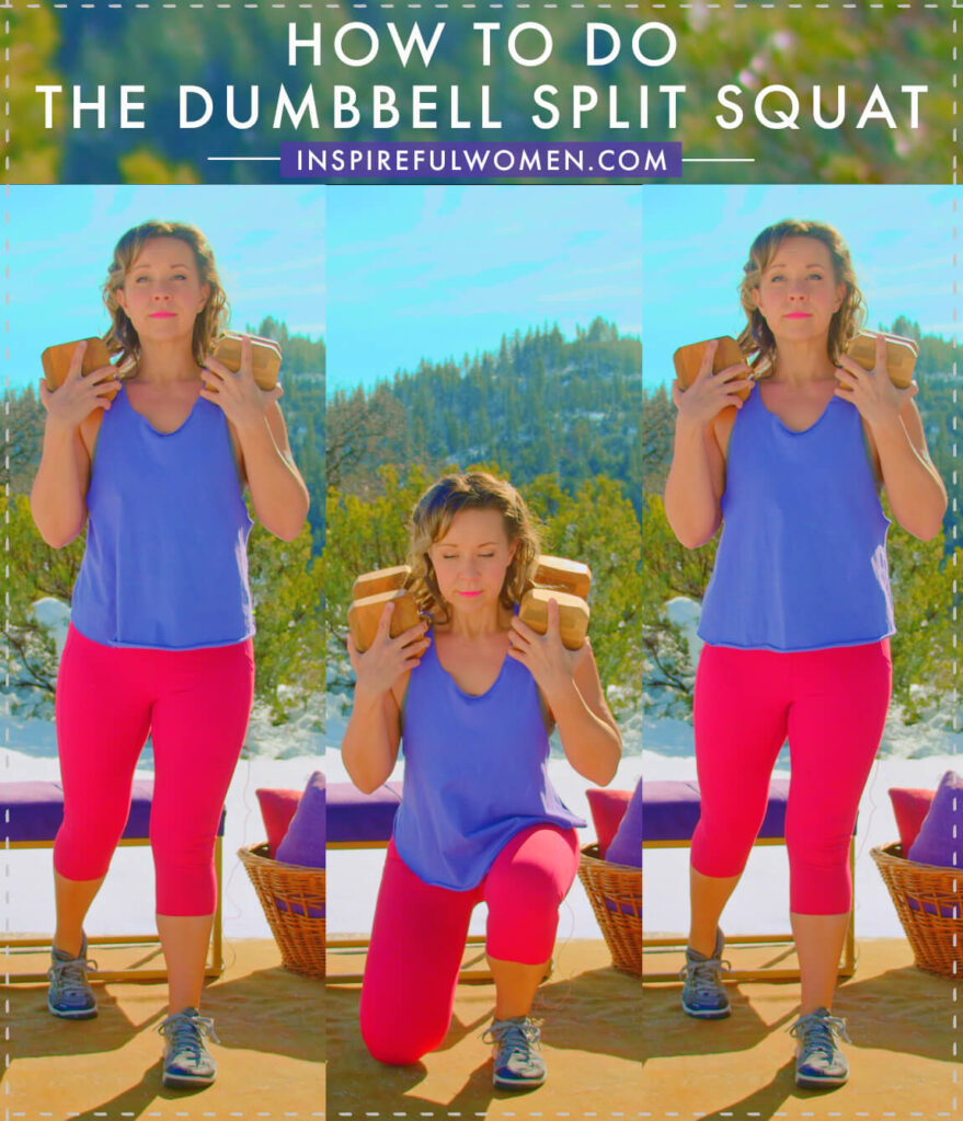 Dumbbell Split Squats - Inspireful Women