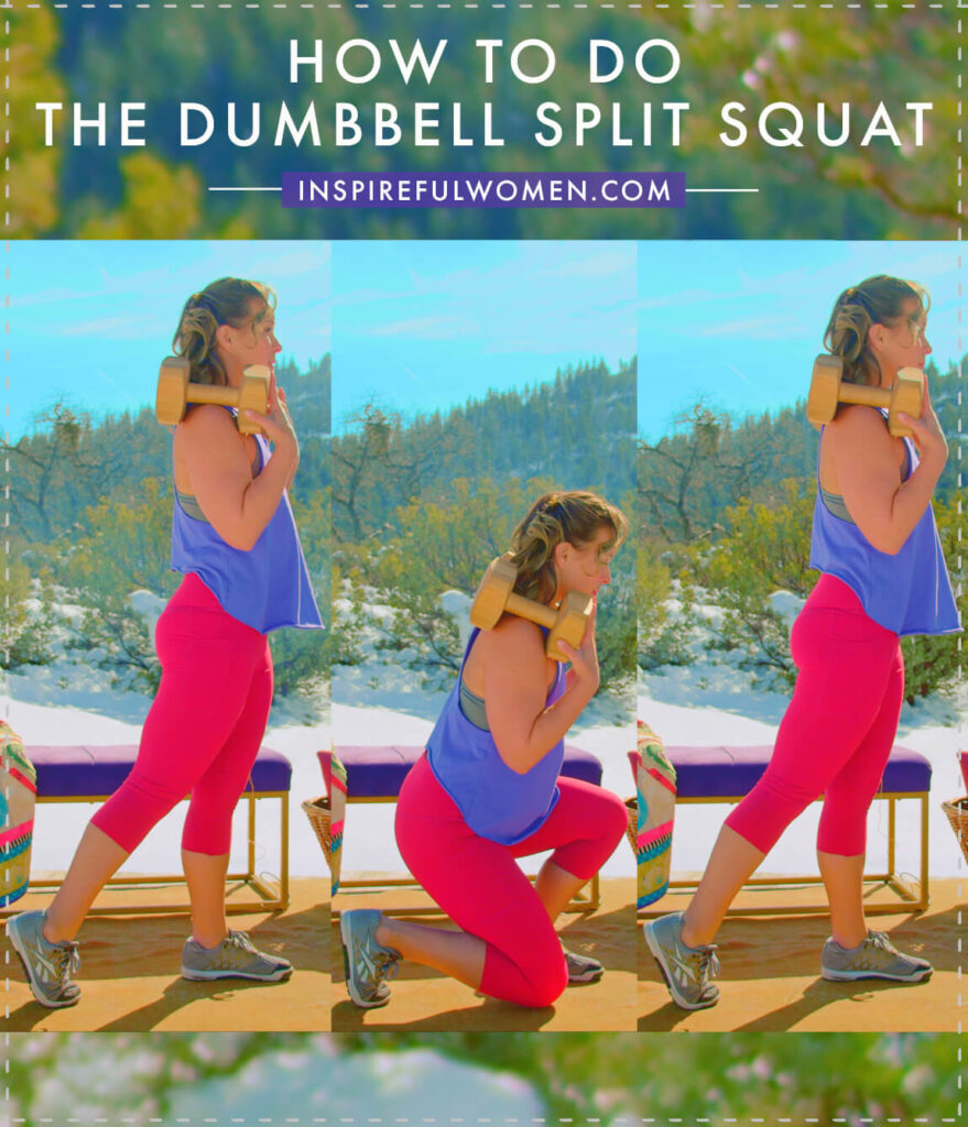 Dumbbell Split Squats - Inspireful Women