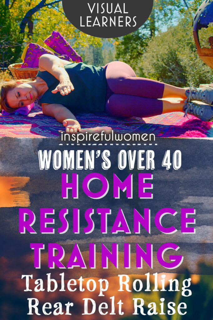 Lying Rolling Rear Delt Raise – Table Top Legs - Inspireful Women