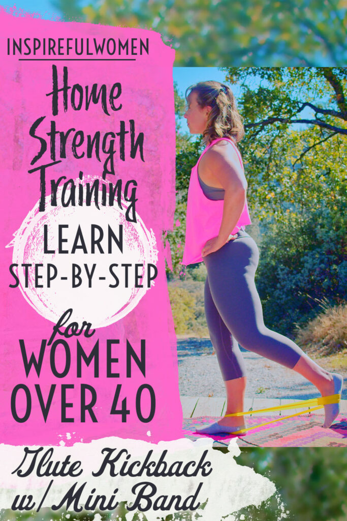 Mini Band Standing Glute Kickbacks - Inspireful Women