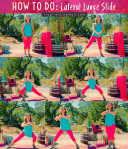Side Lunge – Lateral Slide - Inspireful Women