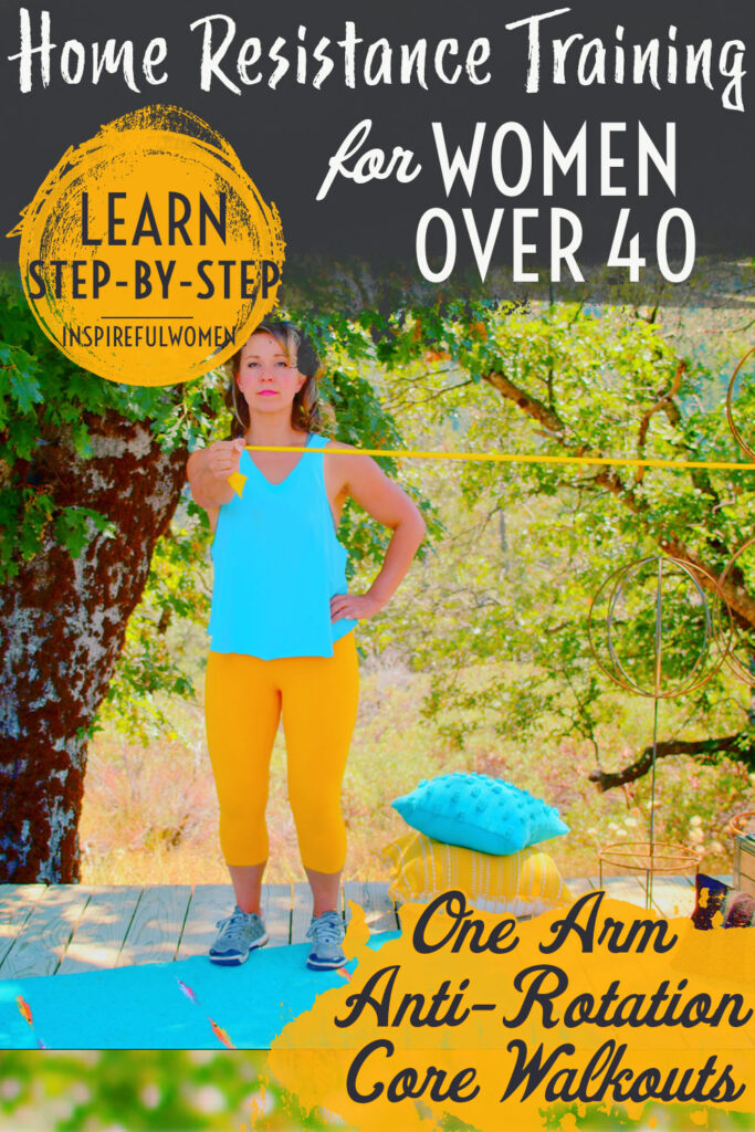 One Hand Anti-Rotation Walkouts - Inspireful Women