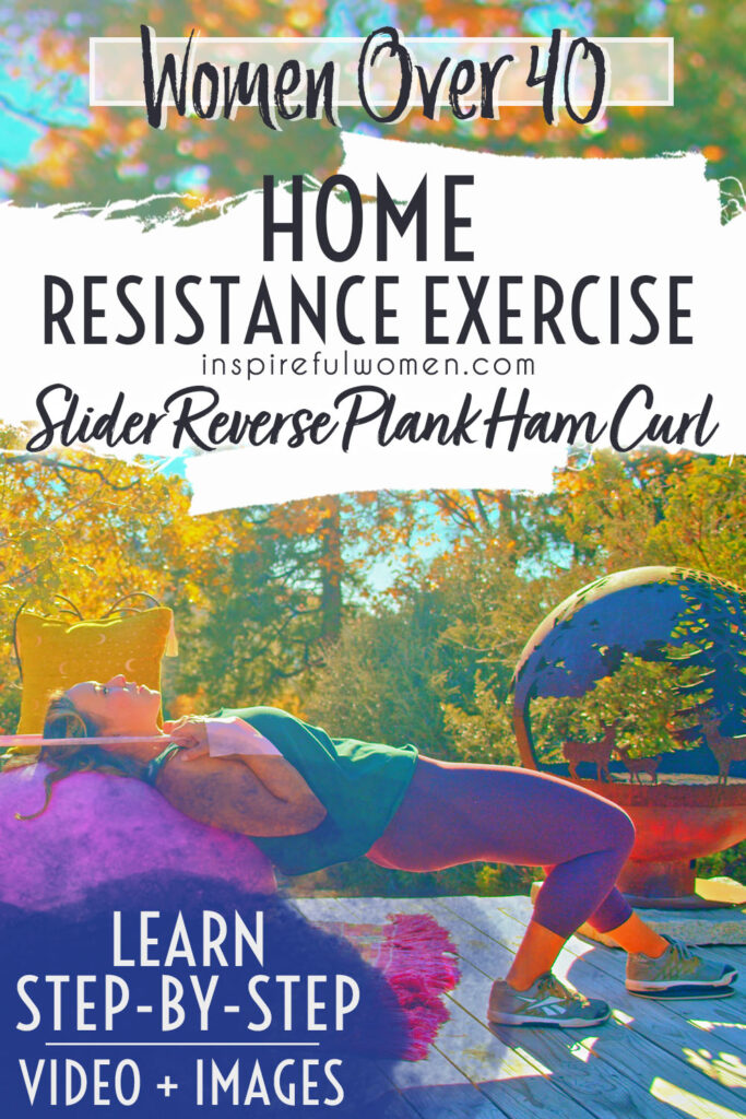 Ball Reverse Plank Ham Curl – Slider - Inspireful Women