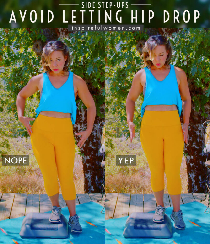 Lateral Step Ups - Inspireful Women
