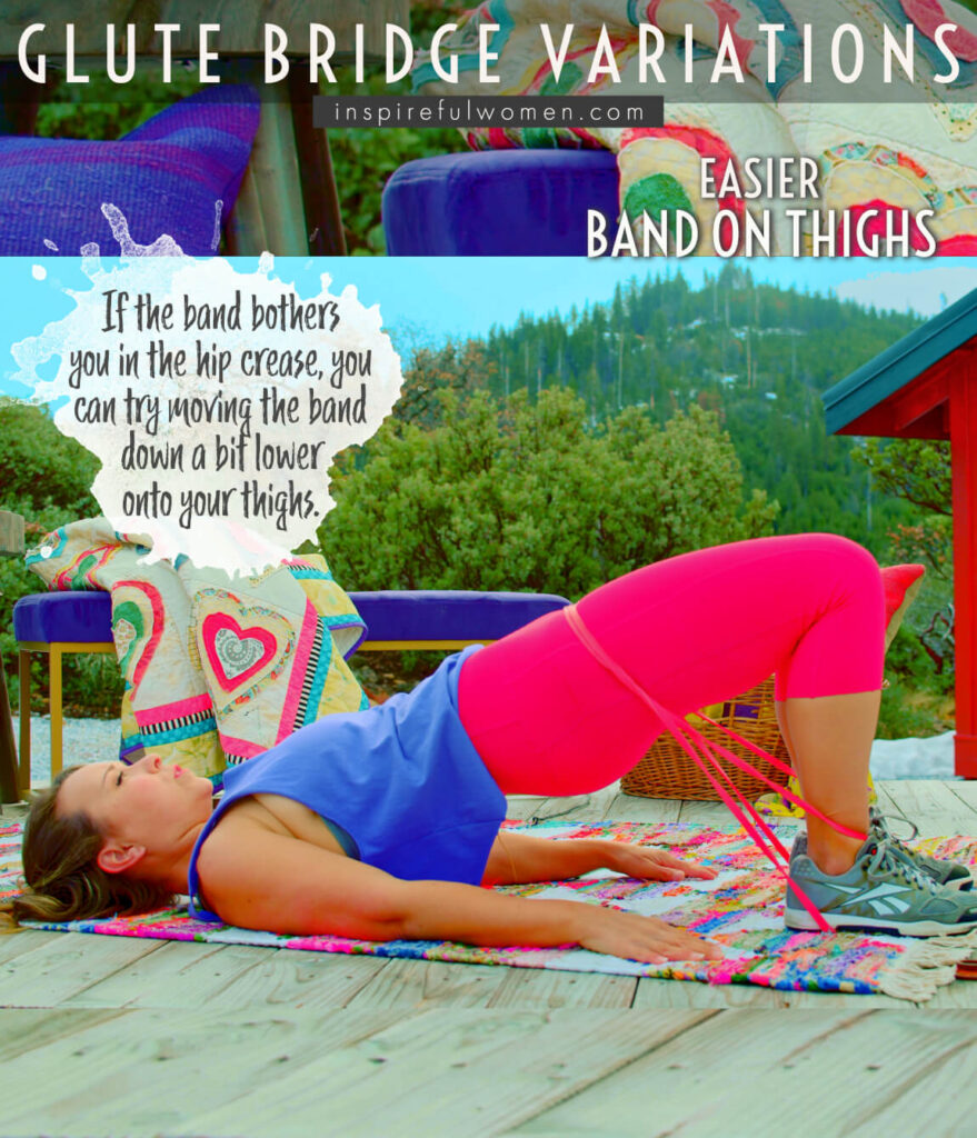 Band Glute Bridge Foot Anchored - Inspireful Women