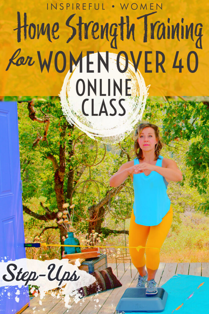 Forward Step Ups – Band - Inspireful Women