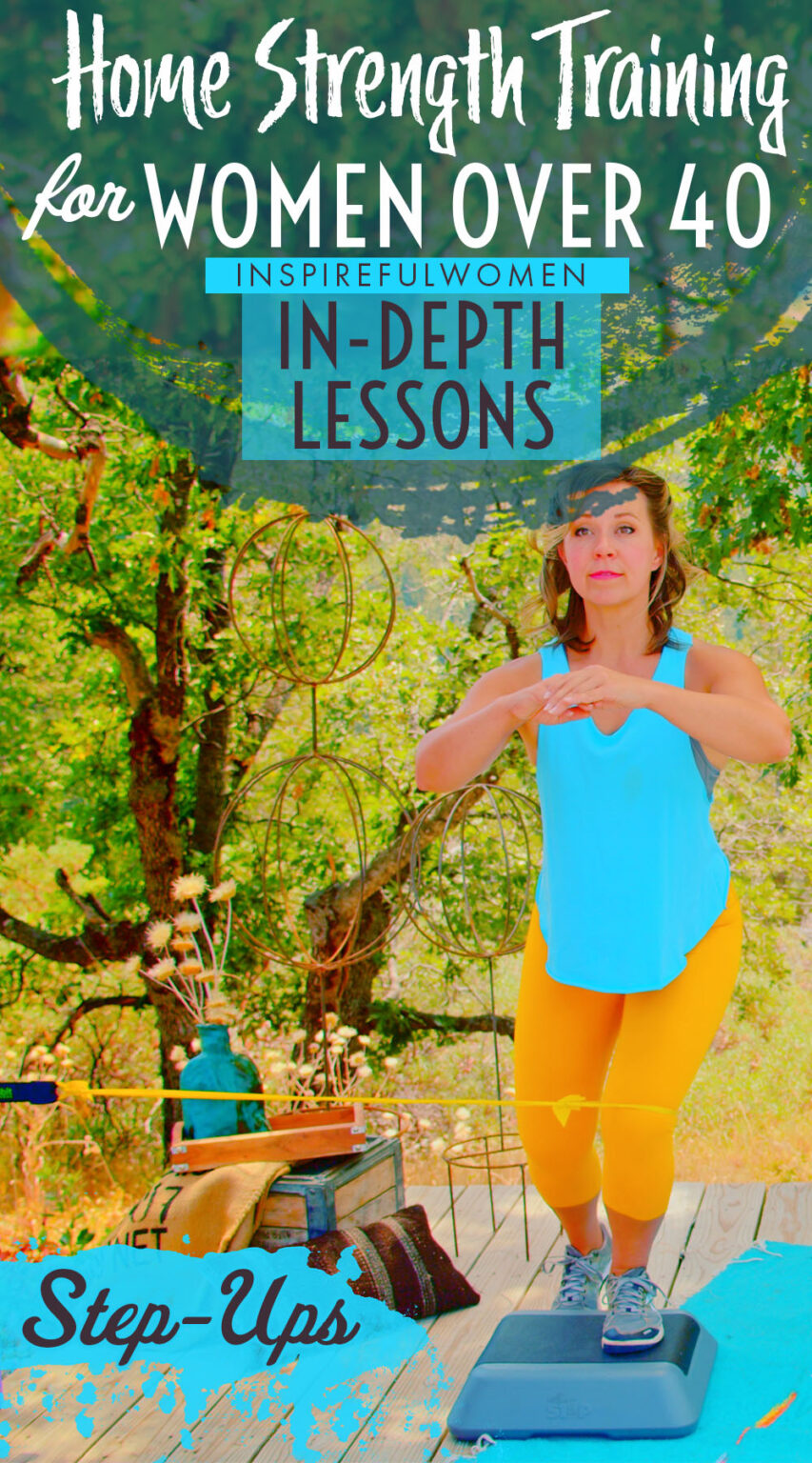 Forward Step Ups – Band - Inspireful Women