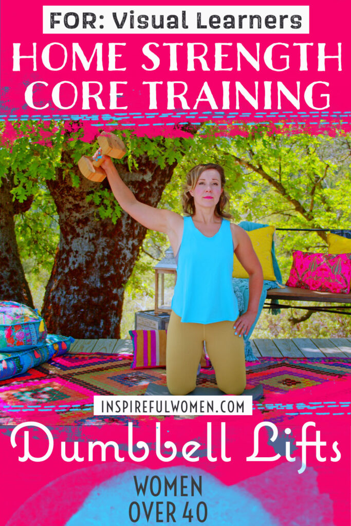 Dumbbell Core Lifts - Inspireful Women