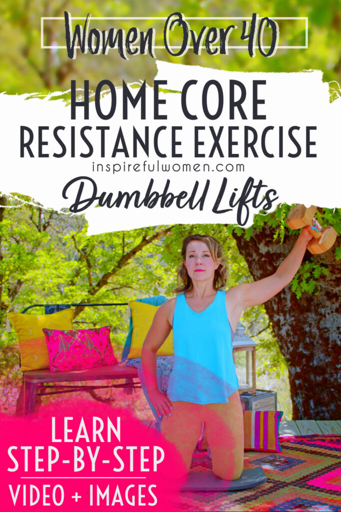 Dumbbell Core Lifts - Inspireful Women
