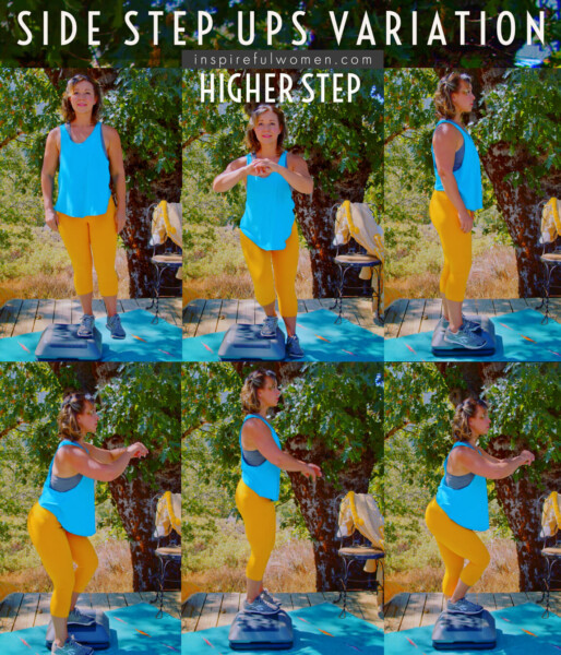 Lateral Step Ups - Inspireful Women