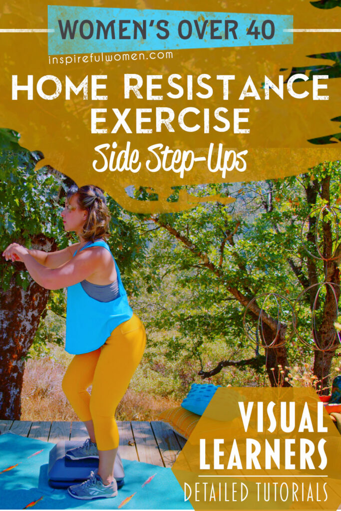 Lateral Step Ups - Inspireful Women