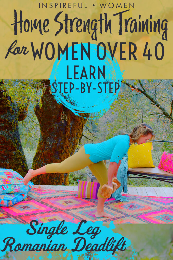 Single Leg Romanian Deadlift – Dumbbells - Inspireful Women