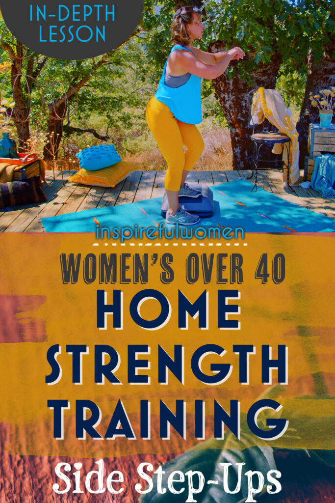 Lateral Step Ups - Inspireful Women