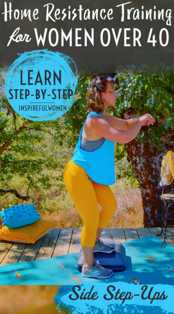 Lateral Step Ups - Inspireful Women