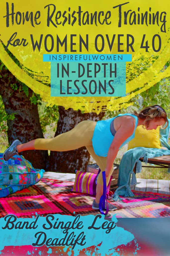 Single Leg Deadlift – Band - Inspireful Women