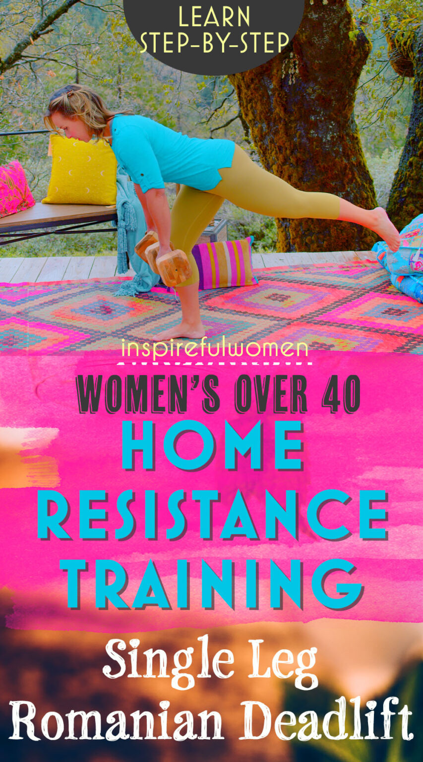 Single Leg Romanian Deadlift – Dumbbells - Inspireful Women