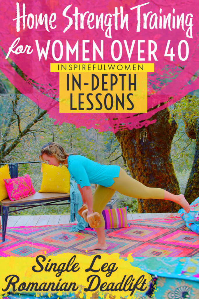 Single Leg Romanian Deadlift – Dumbbells - Inspireful Women