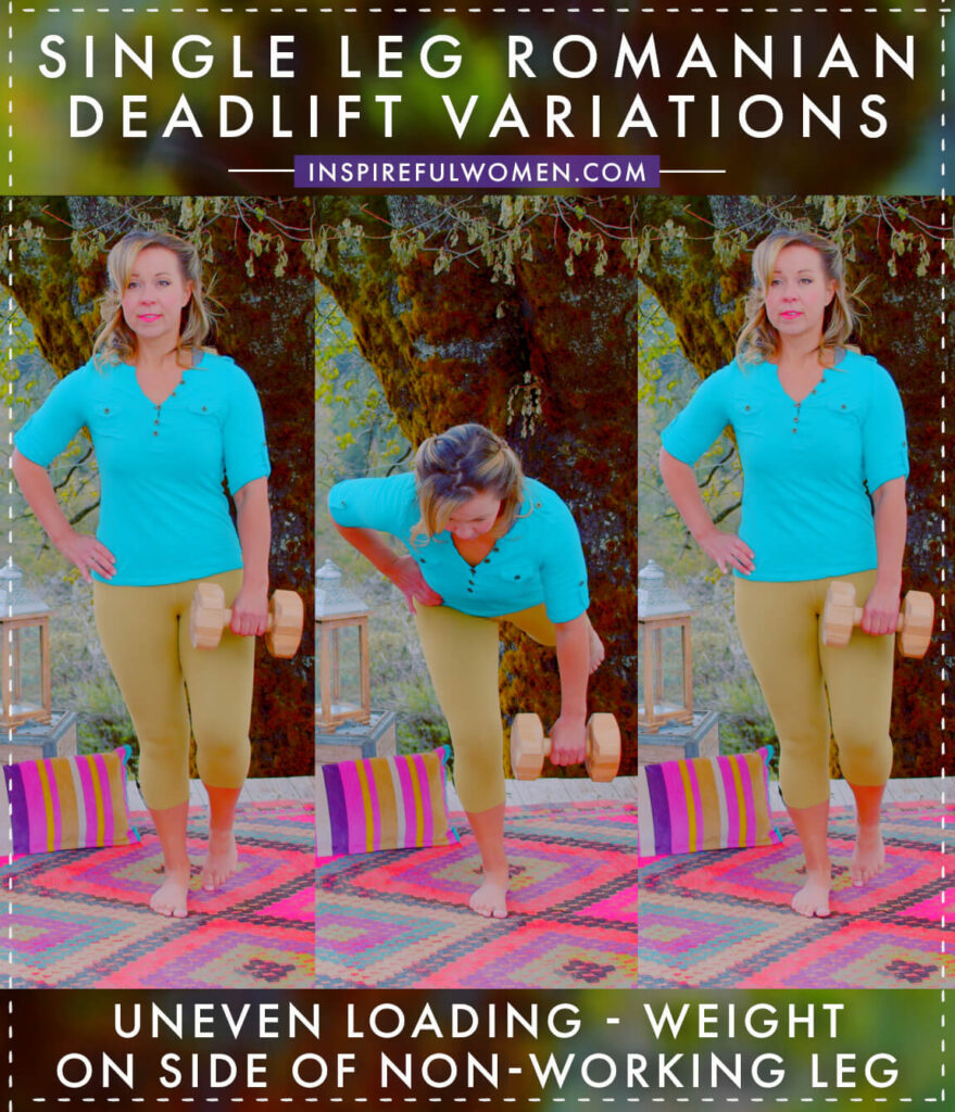 Single Leg Romanian Deadlift – Dumbbells - Inspireful Women