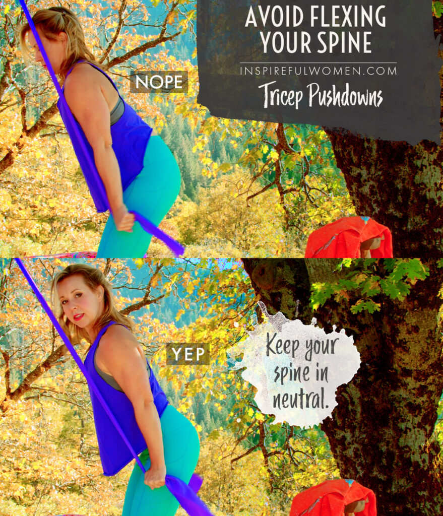 Lying Supine Band Tricep Pushdown - Inspireful Women