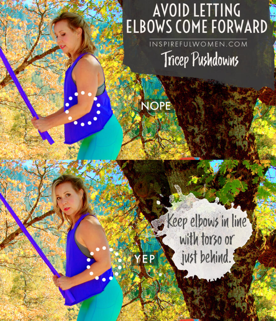 Lying Supine Band Tricep Pushdown - Inspireful Women