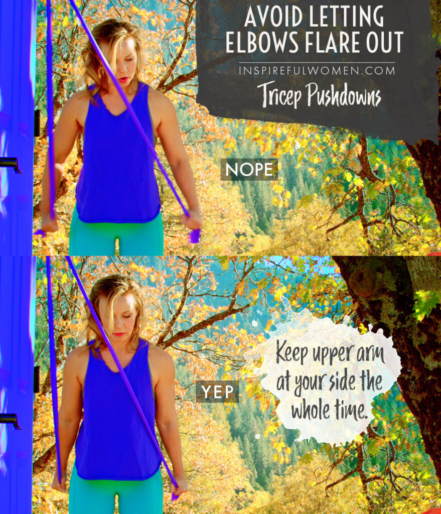 Lying Supine Band Tricep Pushdown - Inspireful Women